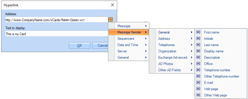 How to use vCards On-Premise – Exclaimer Knowledge Base
